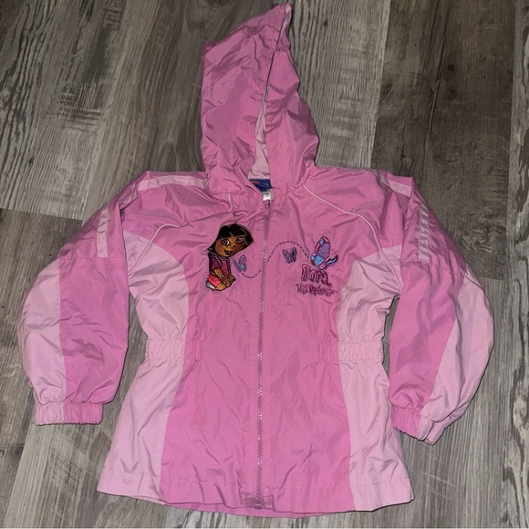 Nickelodeon | Jackets & Coats | Dora The Explorer Girls Jacket Size 5 ...